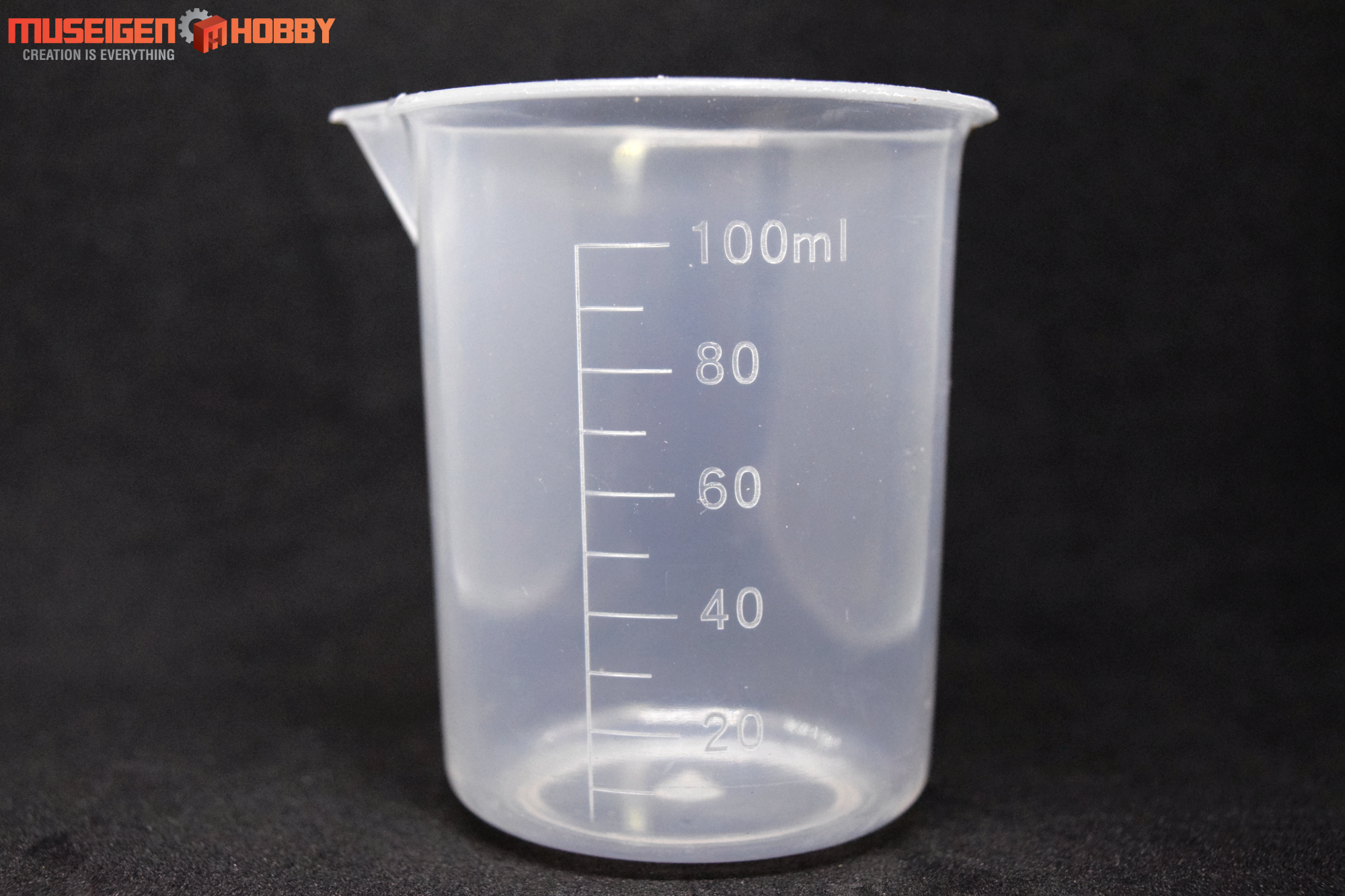 Clear Plastic Measuring Cup 100ml 2pcs For Paint Mixing Clear Plastic Measuring Cup 100ml 2pcs For Paint Mixing