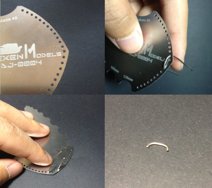 Alexen Model AJ0004 Military Model Seam Line Scraper