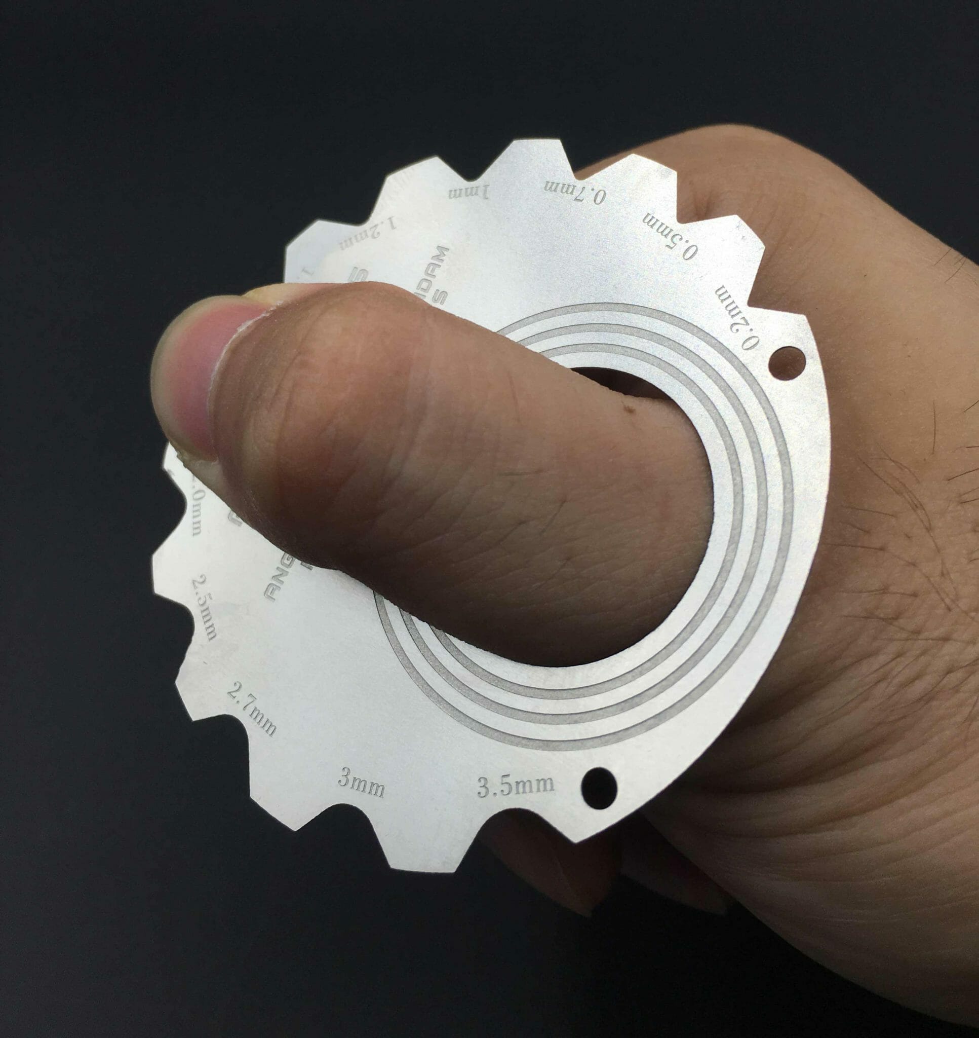 Alexen Model AJ0061 Round and Curve Surface Scraper