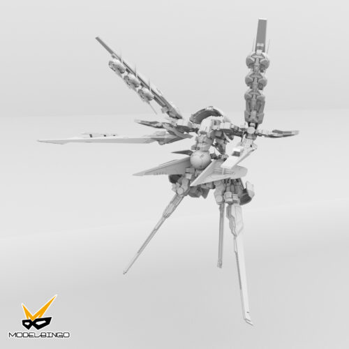 Model Bingo 1/400 RX-124 Gundam TR-6 [ Inle ] Full Resin Kit