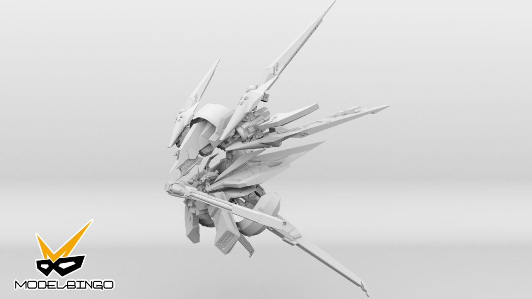 Model Bingo 1/400 RX-124 Gundam TR-6 [ Inle ] Full Resin Kit