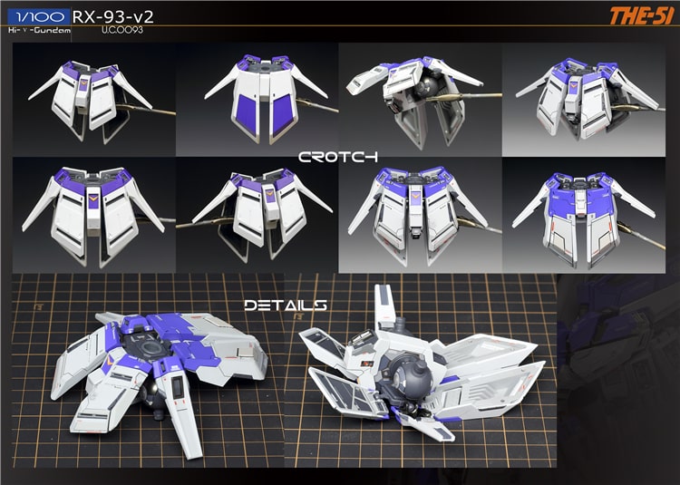 The51 1/100 Hi-v Gundam H.W.S ver.Ka 2019 Conversion Kit
