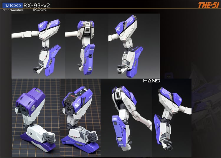 The51 1/100 Hi-v Gundam H.W.S ver.Ka 2019 Conversion Kit