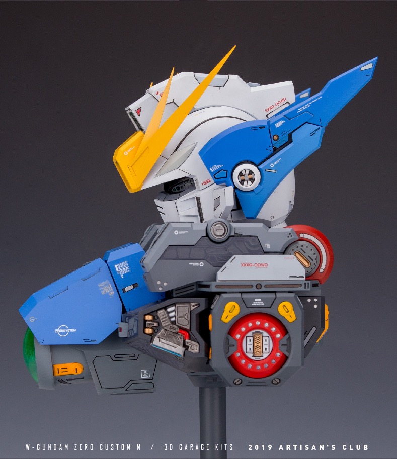 Artisan Club 1/35 Wing Gundam Zero Custom Head Bust Full Resin Kit