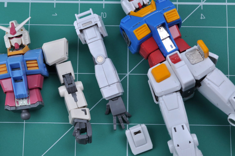 AW9 S-19 HG 1/144 RX78 Gundam GTO/ Beyond Global Details Upgrade Photo ...