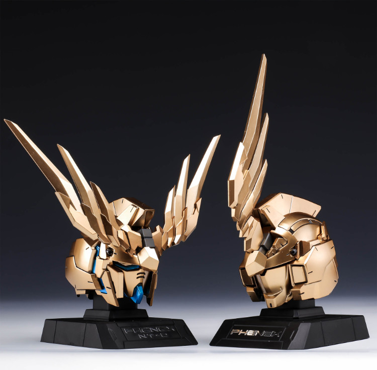 Silveroaks 1/35 Unicorn Gundam 03 Phenex Head Bust Display Full Resin ...