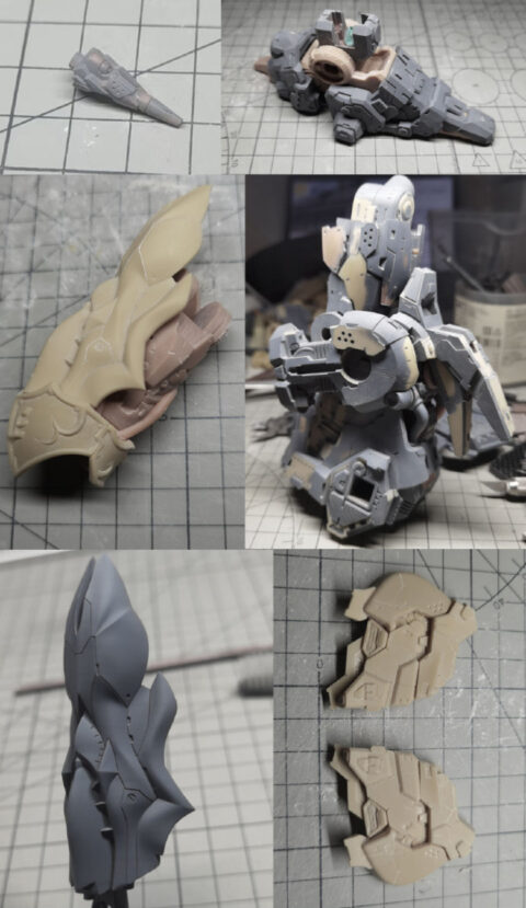 VN Cast 1/100 NZ-666 Kshatriya Conversion Kit