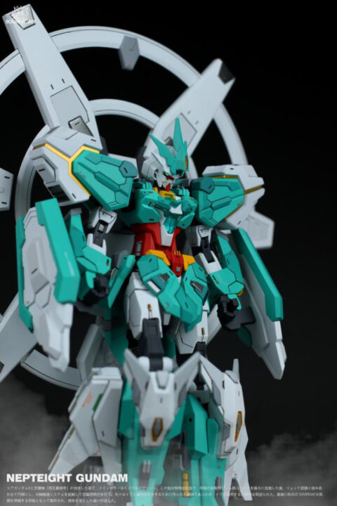 Boom Hobby 1/144 Nepteight Gundam Conversion Kit