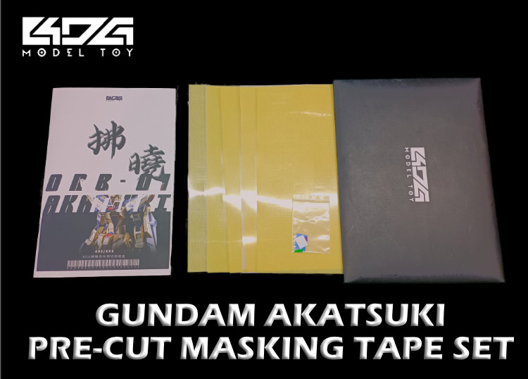 KDG Studio 1/100 Akatsuki Gundam Pre-Cut Masking Tape Set