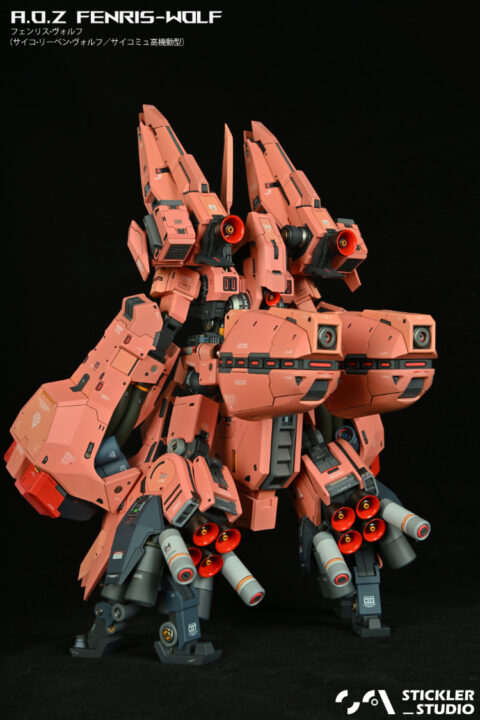 Stickler Studio 1/100 Fenris-Wolf Full Resin Kit