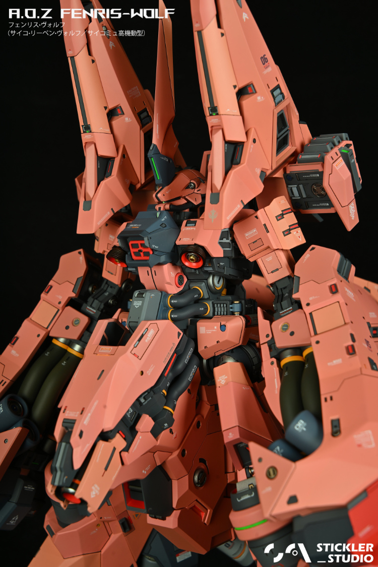 Stickler Studio 1/100 Fenris-Wolf Full Resin Kit