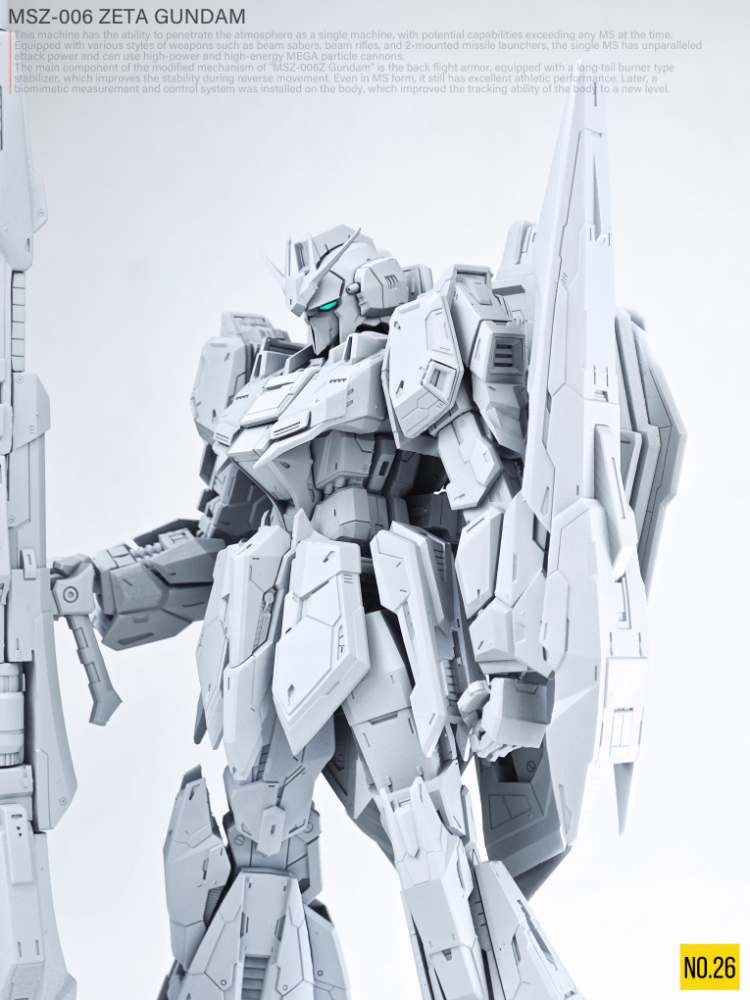No.26 Studio 1/100 Zeta Gundam Full Resin Kit