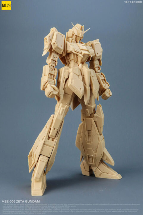 No.26 Studio 1/100 Zeta Gundam Full Resin Kit