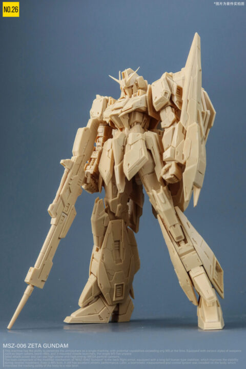 No.26 Studio 1/100 Zeta Gundam Full Resin Kit
