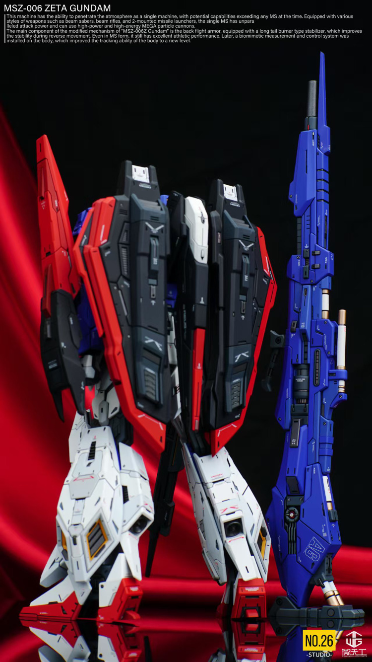 No.26 Studio 1/100 Zeta Gundam Full Resin Kit