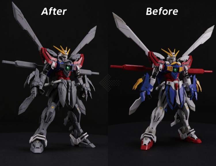 Extreme Squad 1/144 God Gundam Conversion Kit